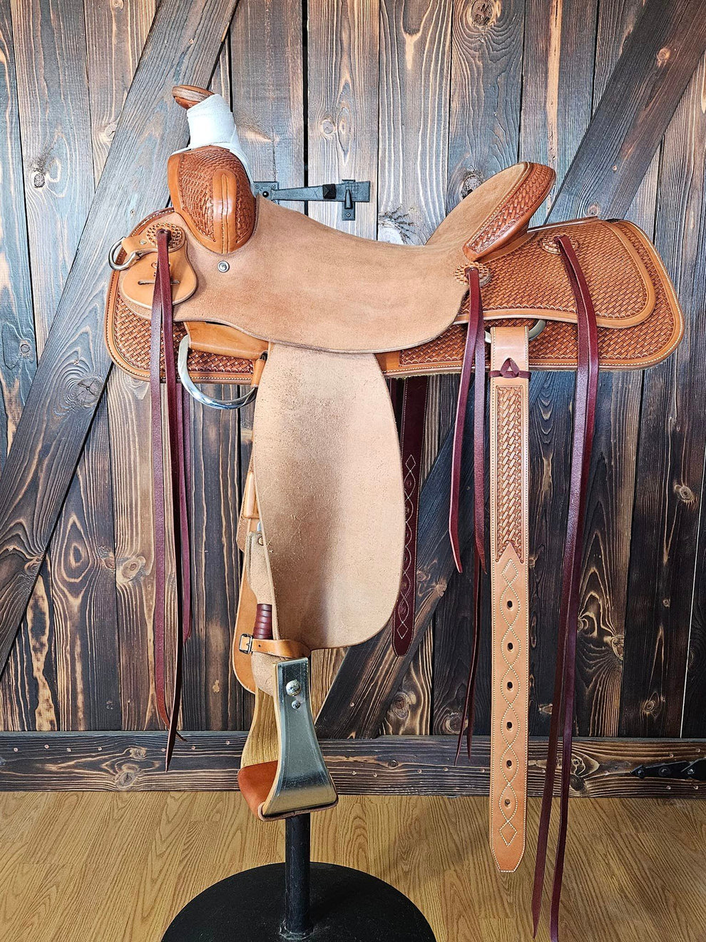 Modified Association Saddle – Tony Pedrini Leatherworks